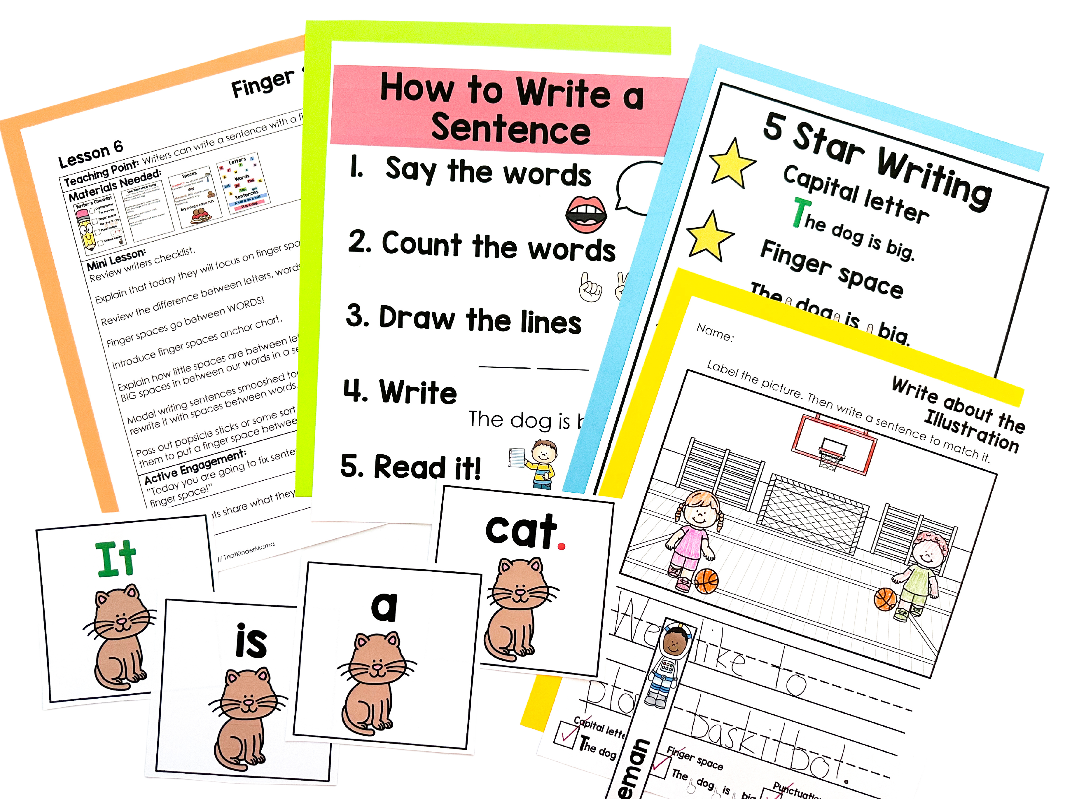 How to Teach Sentence Writing in Kindergarten and First Grade Successf ...