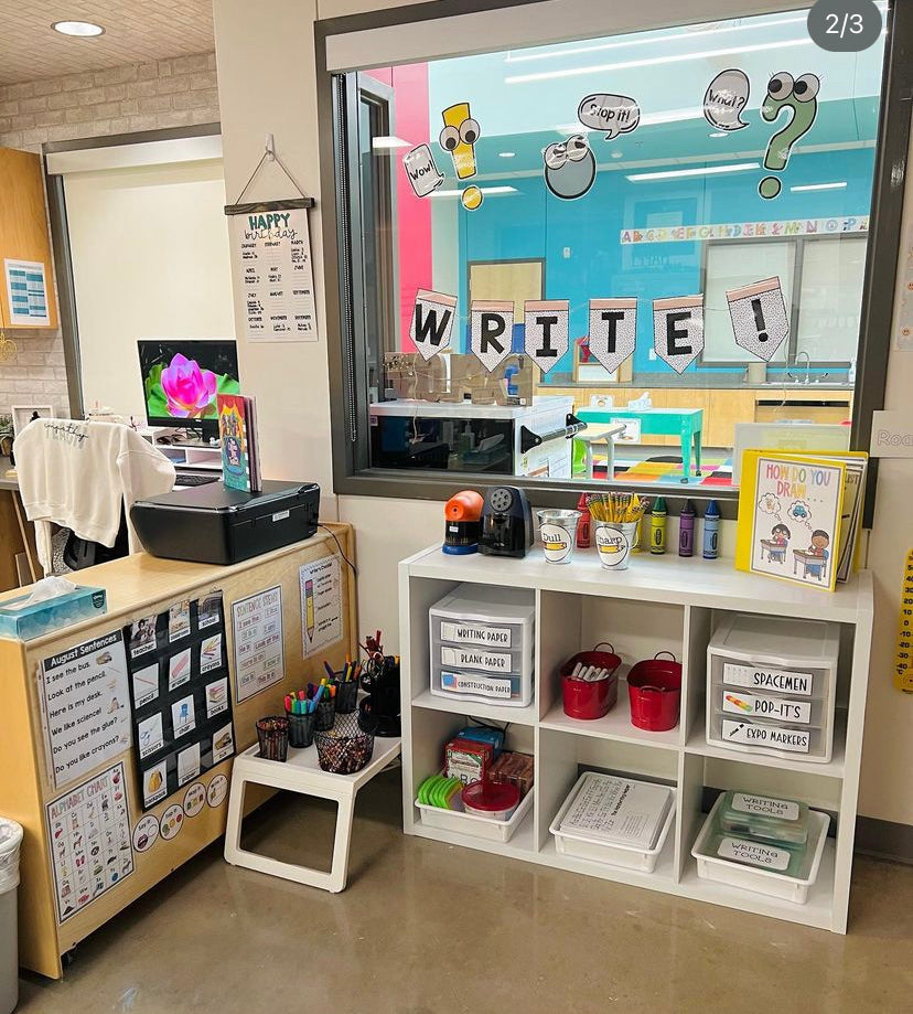 How to Easily Set Up a Writing Center – ThatKinderMama