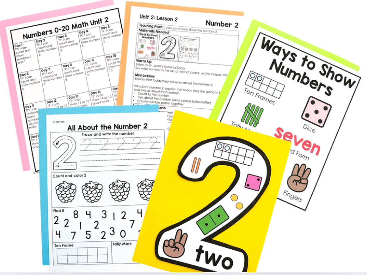 Teaching Number Sense to Kindergarteners – ThatKinderMama