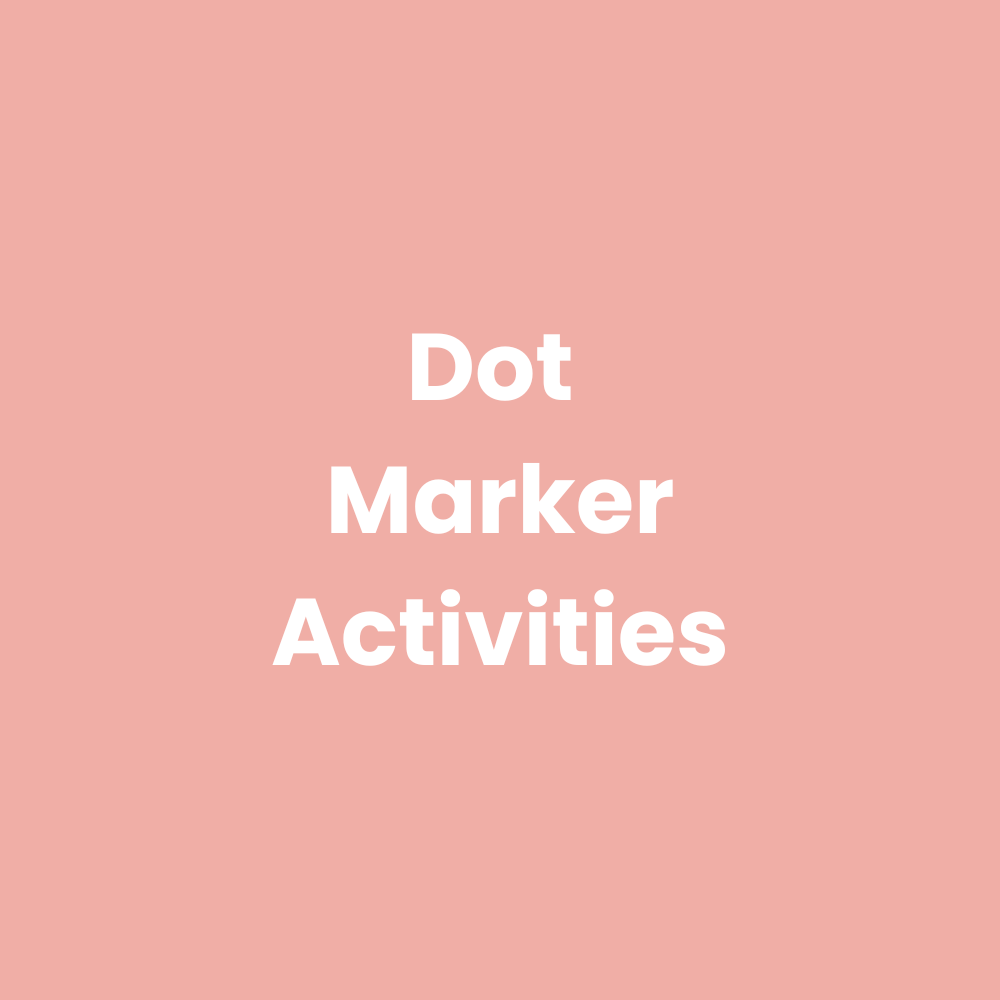 Dot Marker Activities – ThatKinderMama