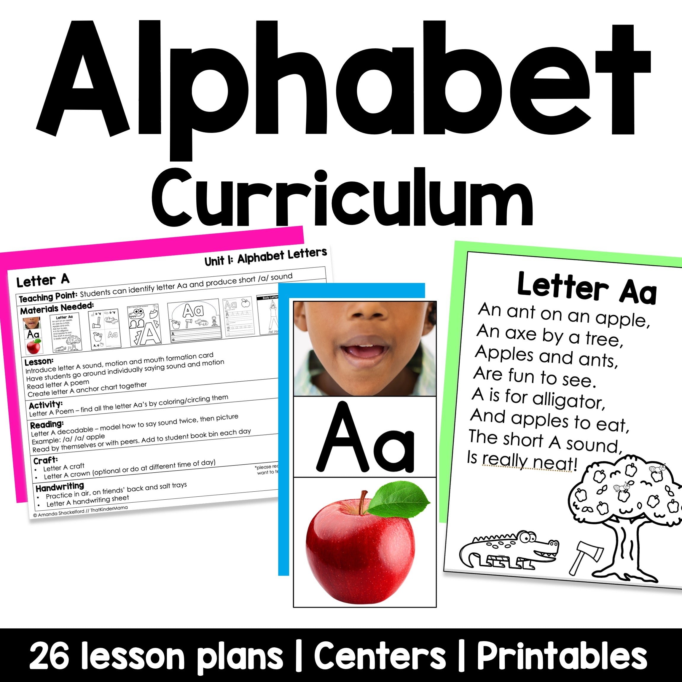 Alphabet Curriculum – ThatKinderMama