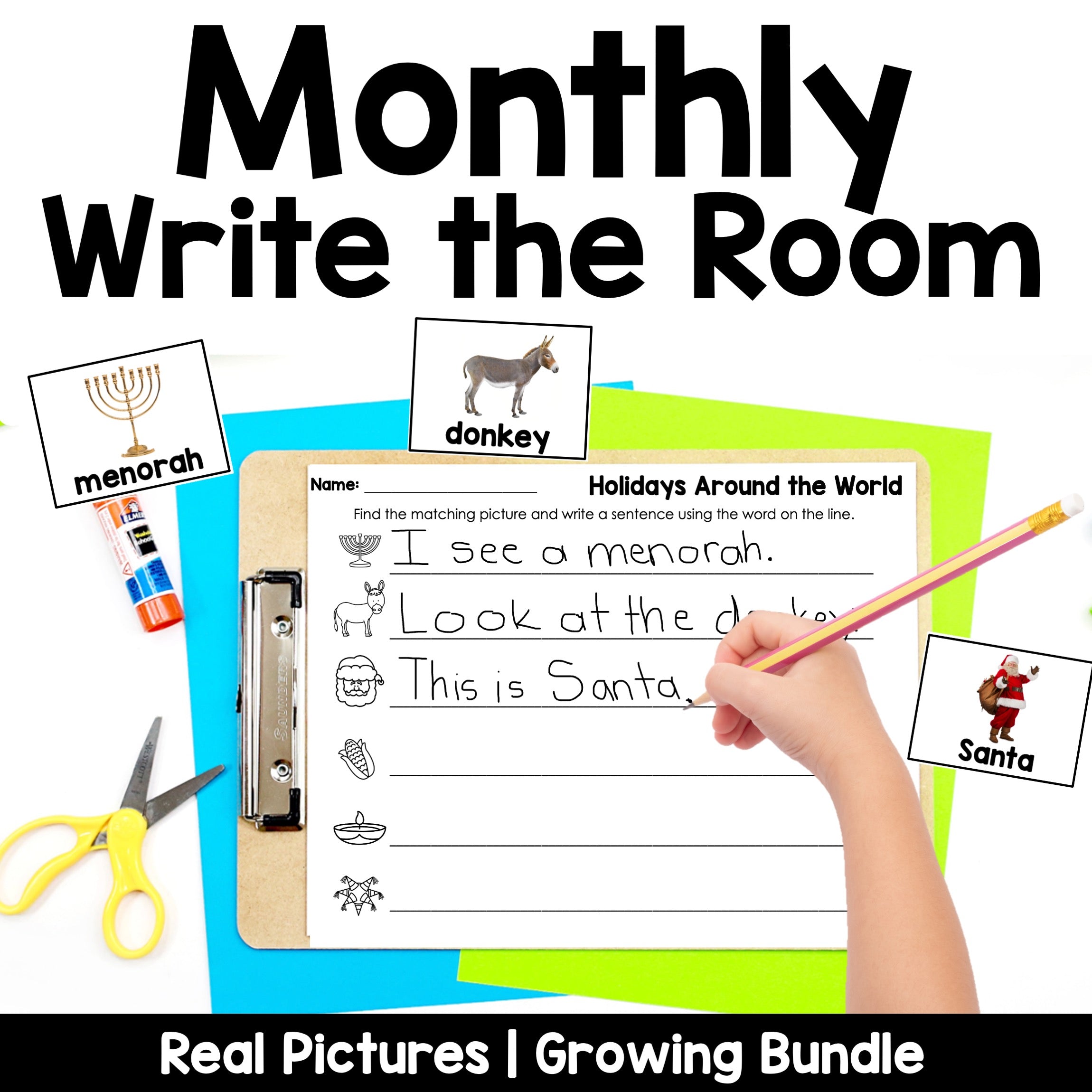 Monthly Write the Room | Real Pictures – ThatKinderMama