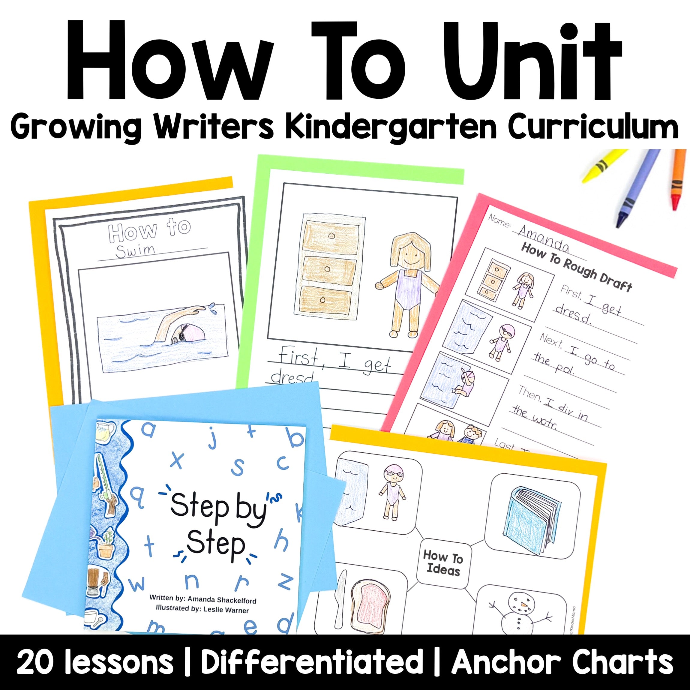 How to Unit for Kindergarten Writing Growing Writers Curriculum ...