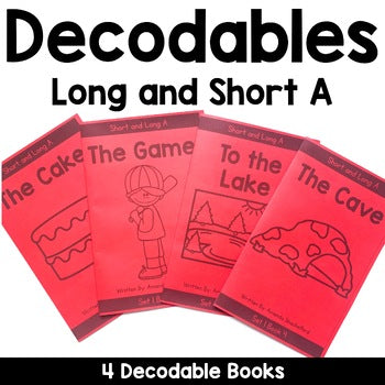 Long and Short A Decodable Books – ThatKinderMama