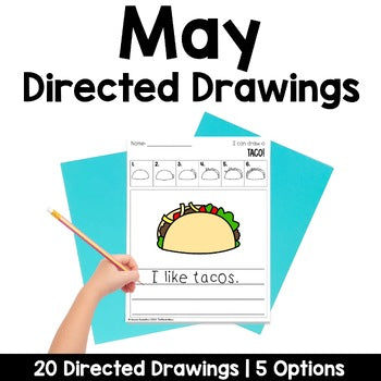 May Directed Drawings | Cinco de Mayo | Insects – ThatKinderMama