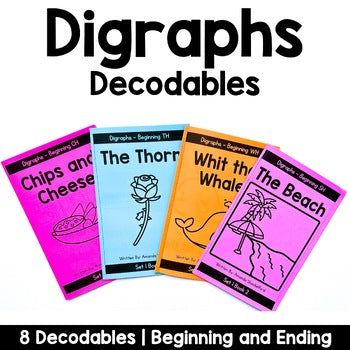 Digraphs Decodable Books – ThatKinderMama