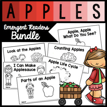 All About Apples | Emergent Reader Bundle | Kindergarten – ThatKinderMama