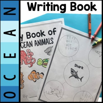 Ocean Animals Writing | Nonfiction Unit | Main Idea Details ...