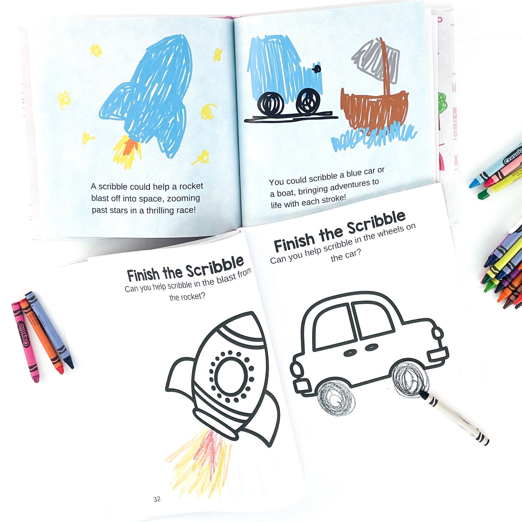 Scribble Scrabble At Home: How my Preschool Drawing Unit Can Be Used b ...