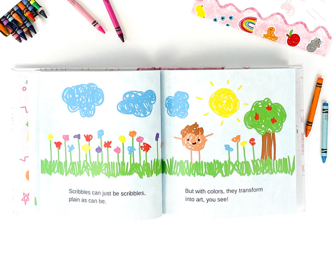 Scribble Scrabble Hardback – ThatKinderMama