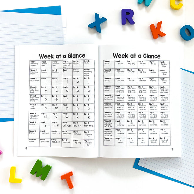 Handwriting with Phonics Workbook – ThatKinderMama