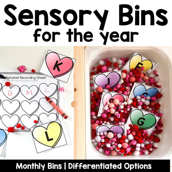 Monthly Sensory Bin Bundle – ThatKinderMama