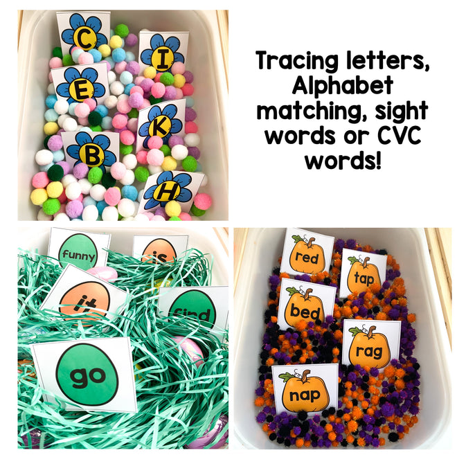 Monthly Sensory Bin Bundle – ThatKinderMama