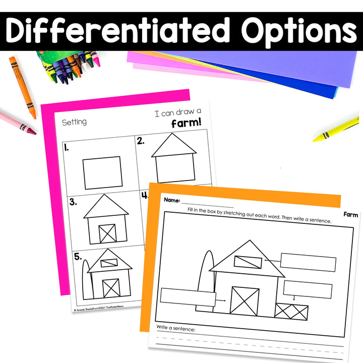 Kindergarten Labeling Unit I Can Label and Write Labeling Our World Gr ...