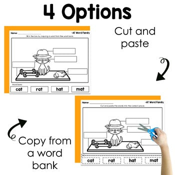 CVC Labeling Practice Pages | Phonics – ThatKinderMama