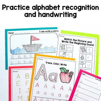 Alphabet Writing Center | Real Pictures | Science of Reading ...