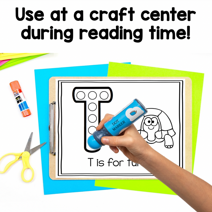 Alphabet Bingo Dot Marker Center | Fine Motor | Craft Center ...