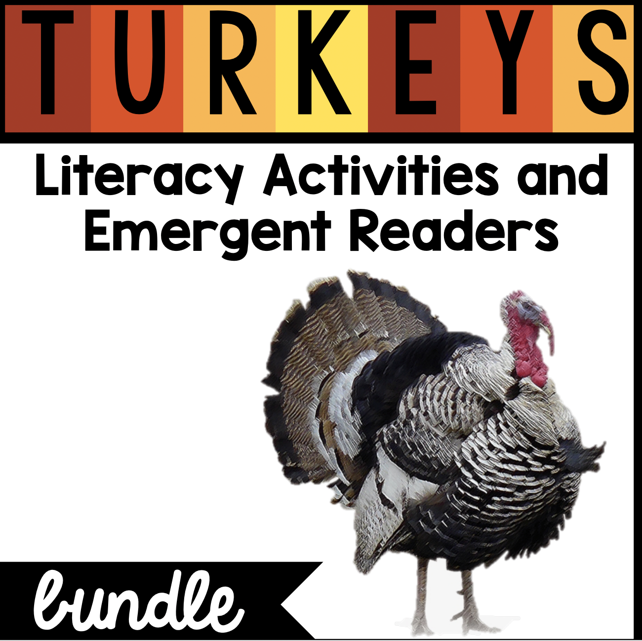 All About Turkeys Bundle | Thanksgiving | Emergent Readers – ThatKinderMama