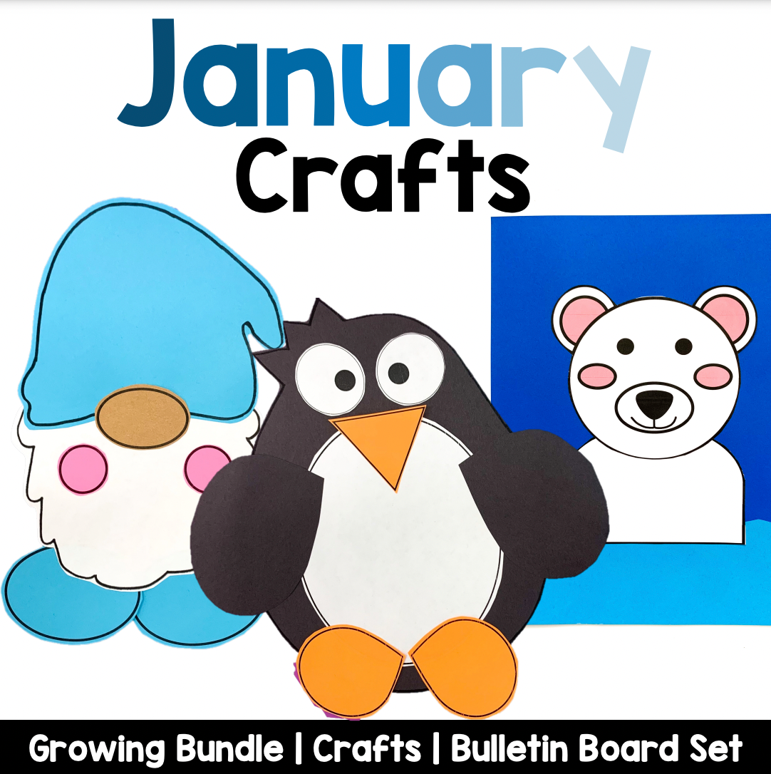 January Crafts Growing Bundle – ThatKinderMama
