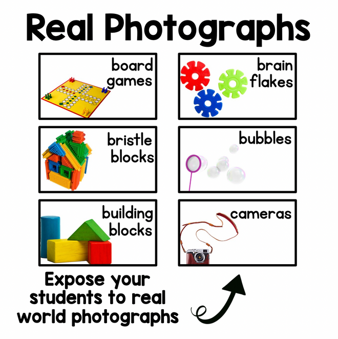 Classroom Toy Labels Real Pictures | Nonfiction | Editable – ThatKinderMama