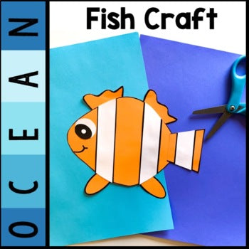 Fish Craft | Clown Fish | Ocean | Aquatic Animals | Zoo Animals ...
