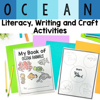 GROWING All About the Ocean | Kindergarten | Writing | Nonfiction Unit ...